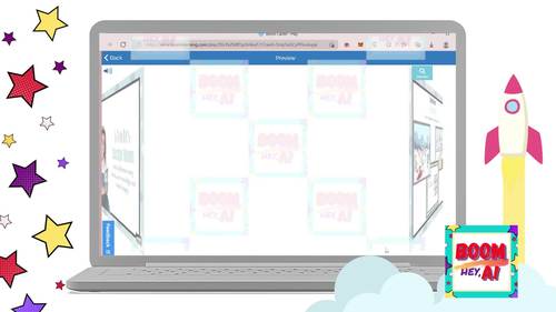 Winter BOOM CARDS GOOGLE SLIDES speech therapy inferencing escape room