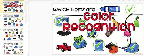 Colors - Digital ONLINE Google Classroom Distance Learning +PowerPoint