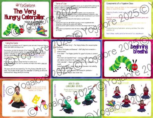 The Very Hungry Caterpillar Complete Bundle | Yoga, Memory Cards ...