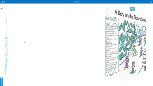 Winter Picture Scenes | Speech Therapy | Language Scenes Boom Cards