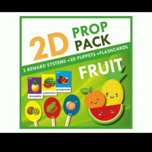 Fruit Flashcards and Props by Mechell's Classroom | TPT
