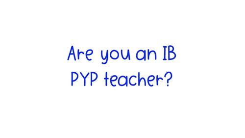 IB PYP Spanish English Learner Profile Posters Dual Language Classroom