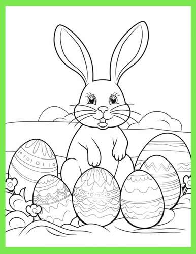 Spring Coloring Pages for Preschool | Easter Coloring Activities