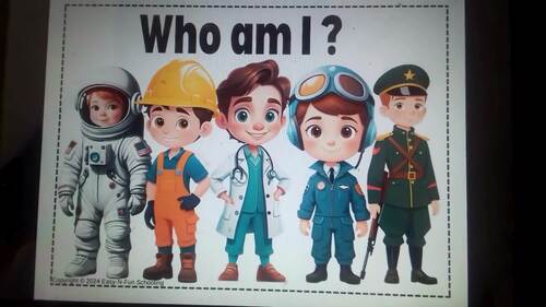 Community Helpers Who am I ? Riddles Interactive PowerPoint, Google ...