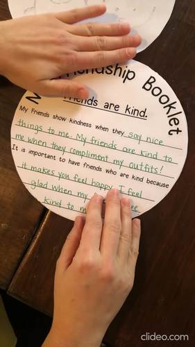 Valentine's Day Craft Booklet Activity Friendship for Social Emotional ...