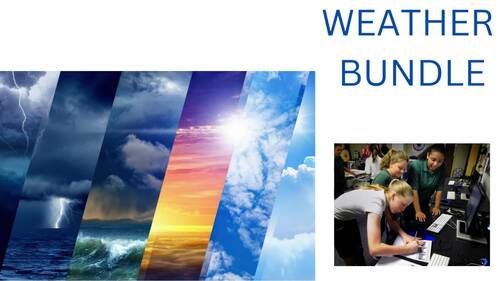 Weather Bundle Activities, Labs and Readings for Middle School Science
