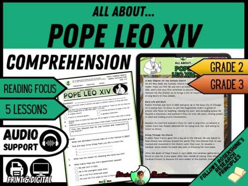 Meet Pope Leo XIV | Reading Comprehension | Grade 2 and 3 by Bitesize ...