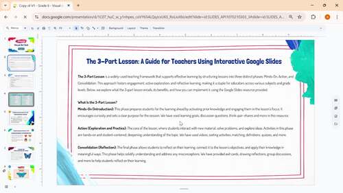 Google Slides Lessons - Ontario The Arts Curriculum - Grade 6 - Visual Arts