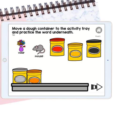 Insect Dough Articulation and Language Boom Cards by Thumb Bunny Speech