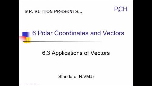 Polar Coordinates and Vectors Unit (Pre-Calculus Honors) by Mr Sutton ...