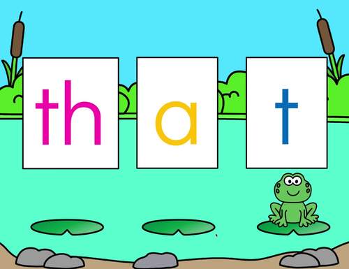 Successive Blending Slides: Digraphs by Sarah Paul | TPT