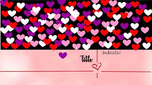 Valentine's Day Animated Powerpoint Template | TpT