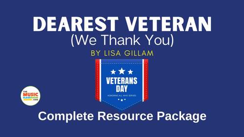 Veterans Day Song Package with Backing Track - Veterans Day Program