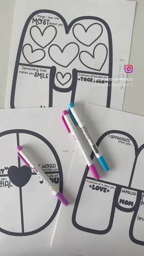 Mother's Day Card Craft and Activity | Inclusive Mothers Day Gift | May ...