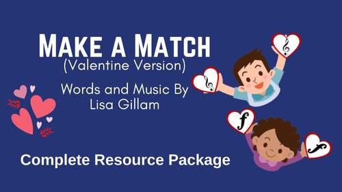 Valentine's Day Song and Singing Game: Ostinato & Music Opposites (Fast ...