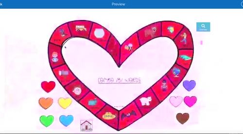 VALENTINE, DIGITAL BOON CARD BUNDLE, HEARTS & BOX OF CHOCOLATES by SLP ...