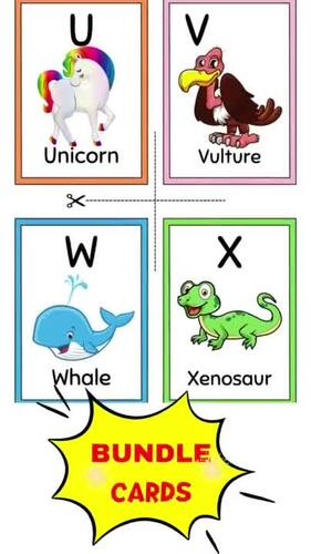 Back to School Kindergarten - 1st Grade Alphabet, Number and More Flash ...