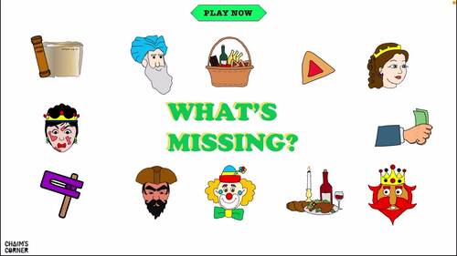 Purim What's Missing by Chaim's Corner | TPT