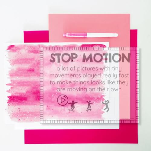 Stop Motion Animation Vocabulary by Naomi Meredith --The Elementary ...