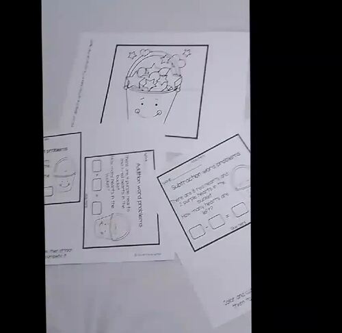 Addition And Subtraction Within 10 Spring Kindness Craft Kindergarten Math