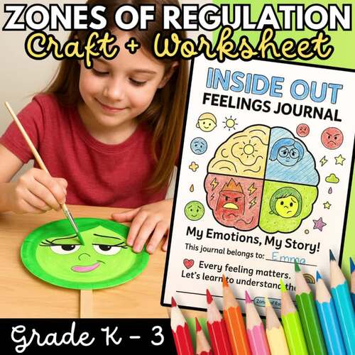 Zones of Regulation – Inside Out Inspired Activities,Check-Ins,Coping ...