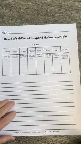 7th Grade October Early Finisher | Literacy, Math, and Art Activities