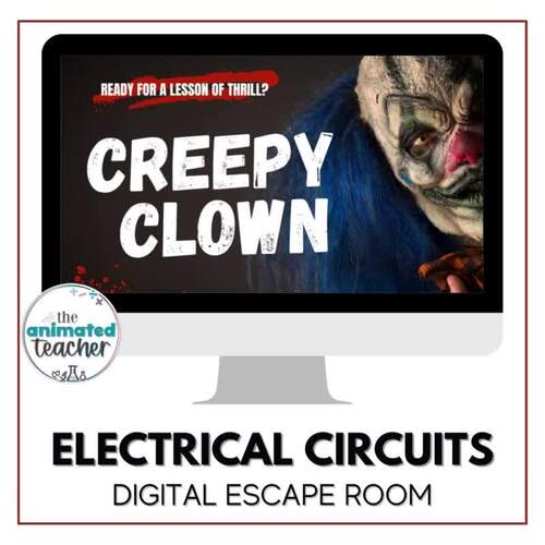 Electrical Circuits Escape Room Halloween Theme by The Animated Teacher