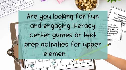 Informational text game | Literacy Game & Test Prep in English | TPT