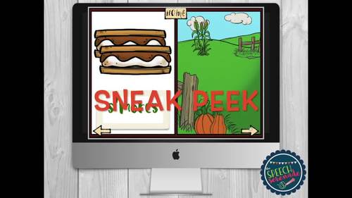 NO PRINT Scare the Crows Articulation - S Edition for Distance Learning