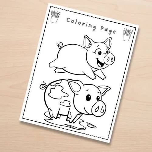Pig Body Parts | Farm Science | Kindergarten Labeling | Livestock ...