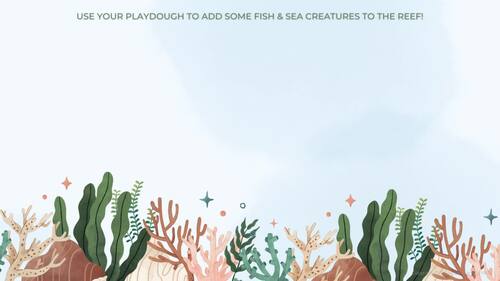 Ocean-themed Playdough Mats by SproutEd Learning Hub | TPT