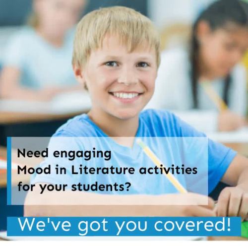 Mood Activities | Print & Digital | Distance Learning by The Rigorous Owl