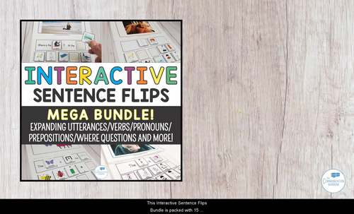 Interactive Sentence Flips for Language Expansion Bundle! | TPT