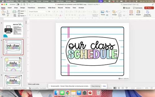 Class Schedule Cards- Checkered Out Classroom Decor, Editable by Kristi ...