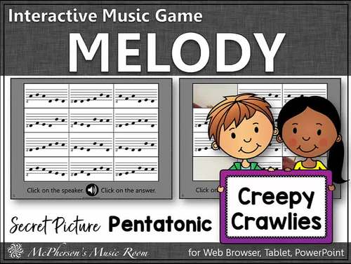 Solfege Pentatonic Interactive Melody Game Reveal Secret Picture Creepy ...