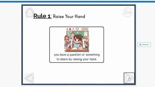 Classroom Rules and Expectations BOOM Cards Back To School Digital Resource