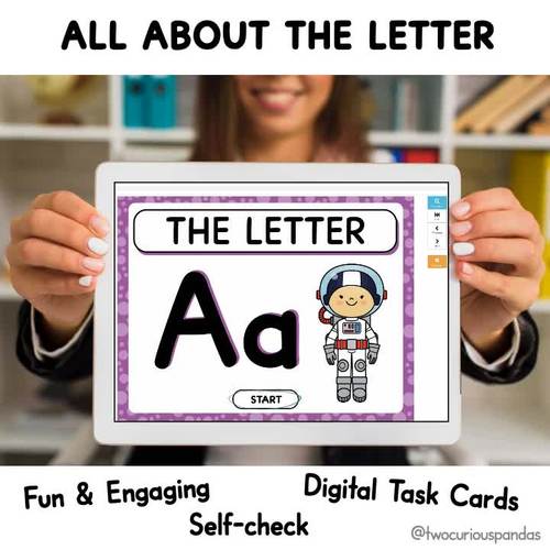 All about the letter C for Boom Cards™ - Digital distance learning