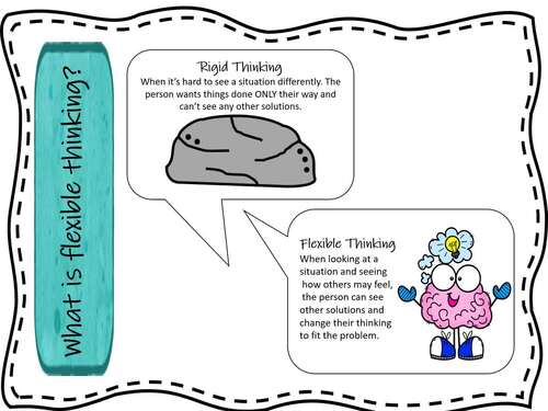 Flexible Thinking by The Kind Counselor | TPT