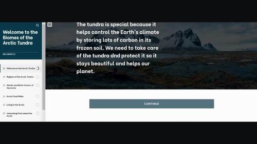 Arctic Virtual Trip Tundra Biome - Virtual Field Trip and Visit - Click ...