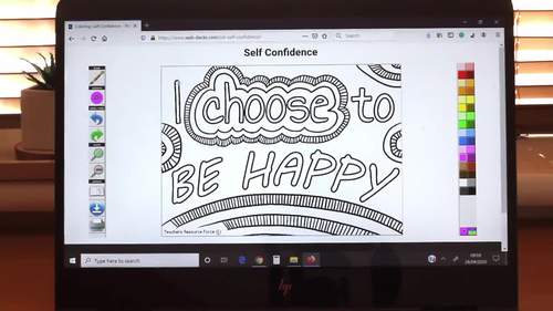 Digital Quote Coloring Pages: Don't Stress The Test 3 | TpT