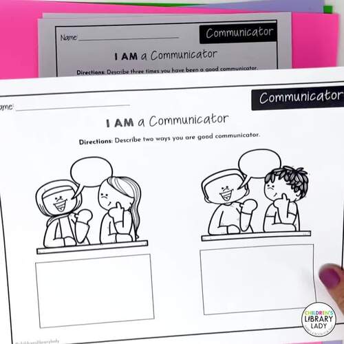 Communicators IB Learner Profile Traits Worksheets & Graphic Organizers ...