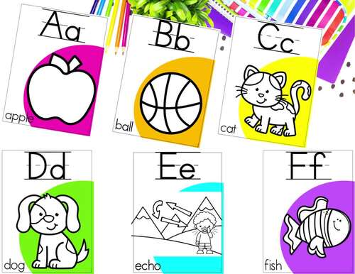 Alphabet Posters Aligns with 95% Phonics FLASH 50% OFF by I Love 1st Grade