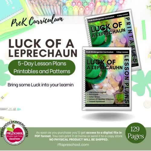 LEPRECHAUN LEGEND 5-DAY LESSON AND PRINTABLES BUNDLE | TPT