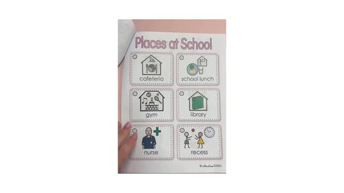 ESL NEWCOMER FLASHCARDS - SCHOOL Picture/Label Photo Cards/Word Wall