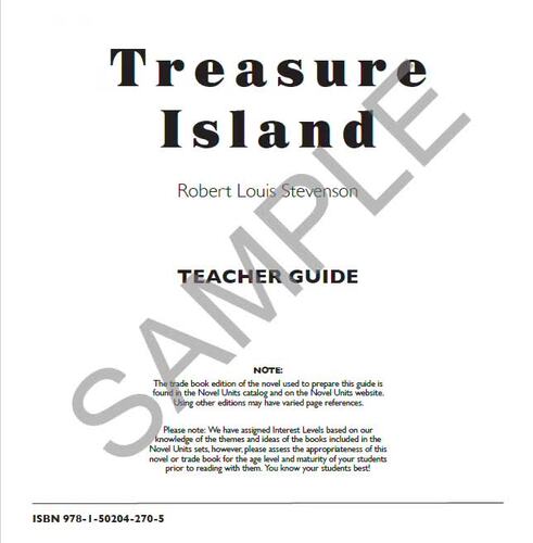 Treasure Island Novel Units® Teacher Guide Novel Study | TPT