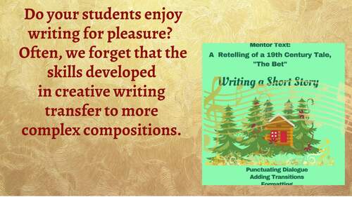Writing a Short Story: Mentor Text- "Moonlight Sonata" | TPT