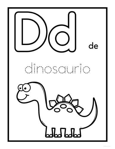 Spanish Alphabet Coloring Pages | El Alfabeto by E is for Erica | TPT