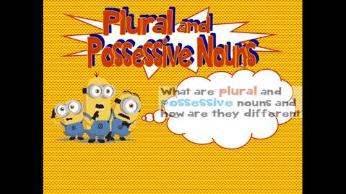 Plural and Possessive Nouns Common Core Grades 2 - 4 by Fun Learning ...