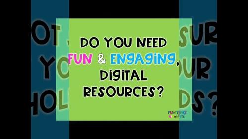 CVC Short i Digital Word Work | Google Slides™ by Fun Times in First