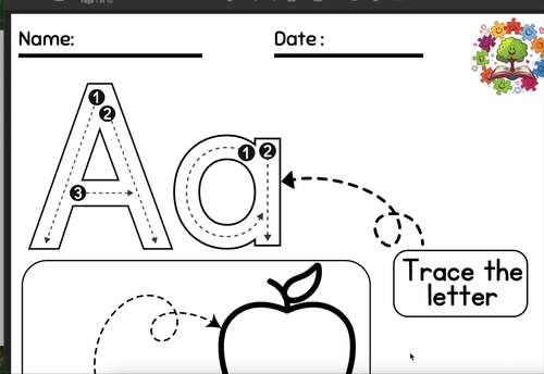 Preschool Worksheets Bundle | Alphabet, Counting, Colors, Shapes ...